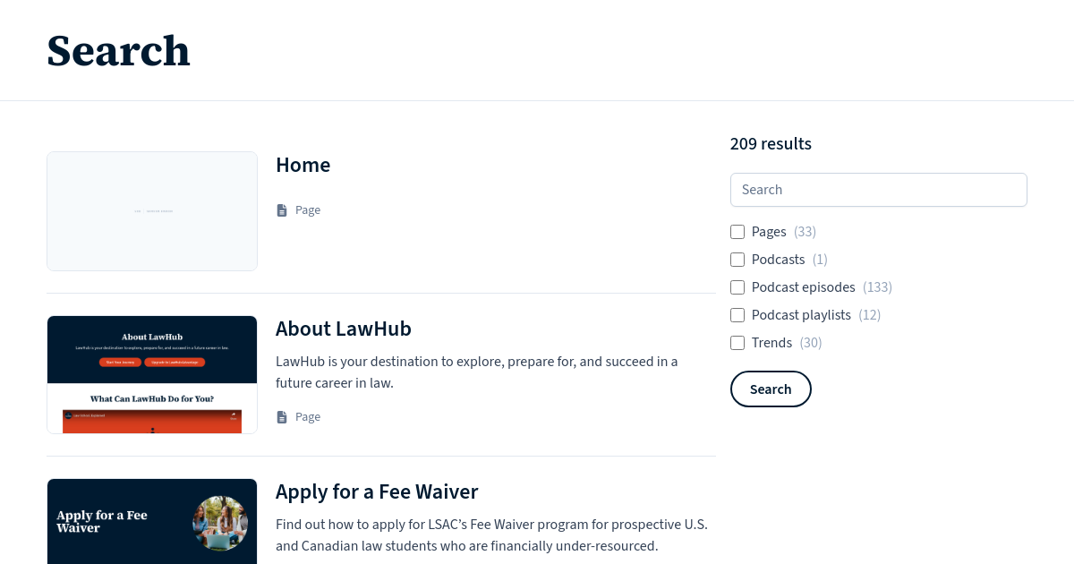 Search | LawHub